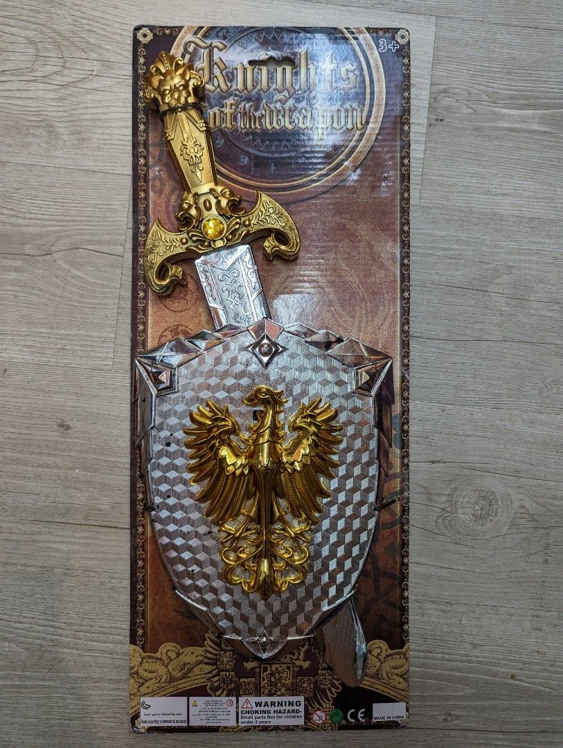 Knight sword and shield toy king royal knight fighting gear prince ...