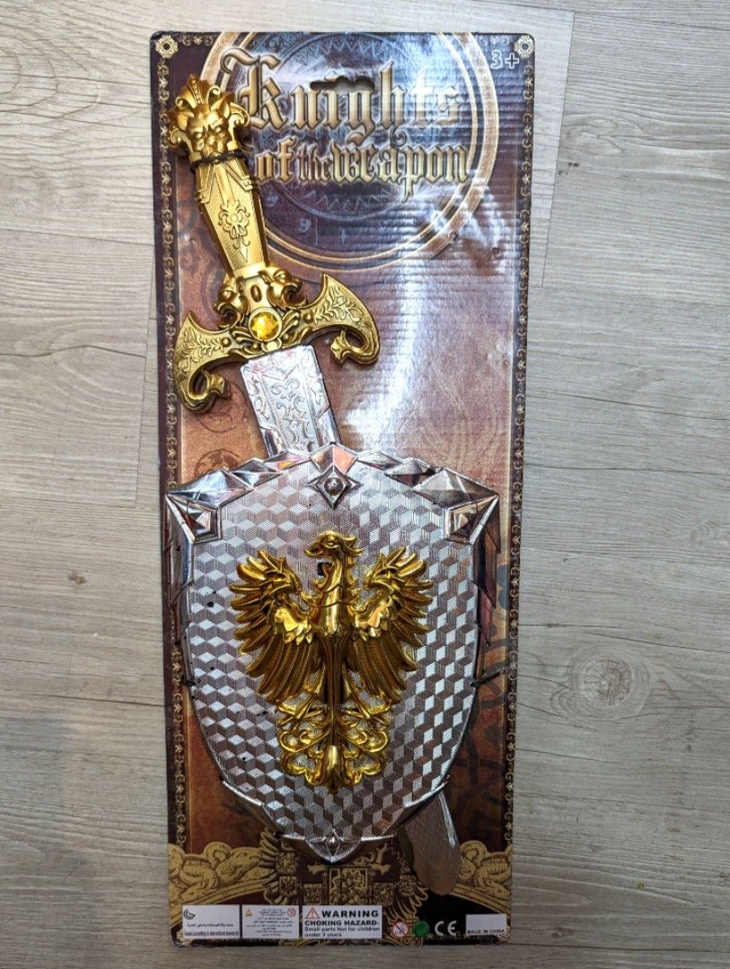 Knight sword and shield toy king royal knight fighting gear prince ...