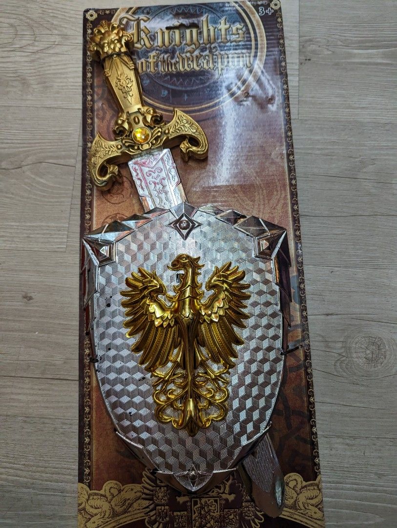 Knight sword and shield toy king royal knight fighting gear prince ...