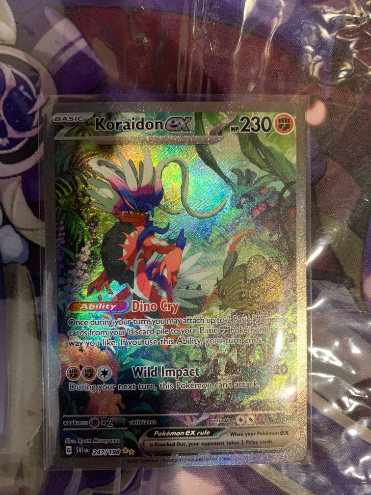 Koraidon EX special illustrations rare AA, Hobbies & Toys, Toys & Games ...