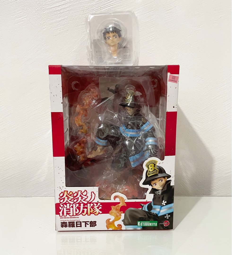 Kotobukiya ARTFX J Shinra Kusakabe Fire Force 1/8 Scale Figure on Carousell