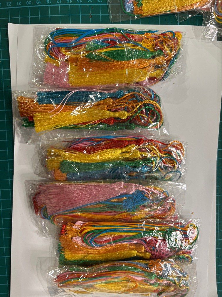 Lantern Shape Bookmark With Tassel Multiple Colours 12pc Per Pack For Drawing Message Festive ...