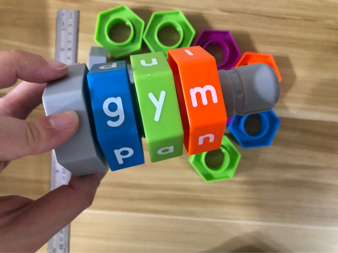 Learning resources Phonics nut and bolt set, Hobbies & Toys, Toys ...