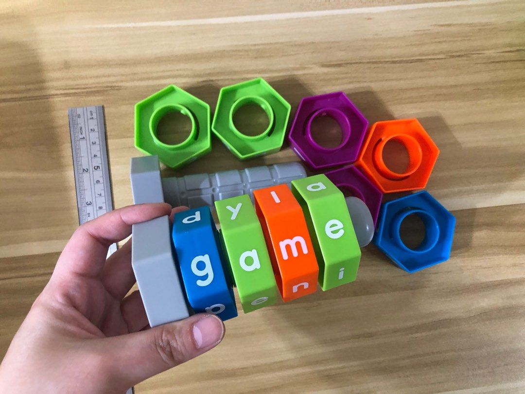 Learning resources Phonics nut and bolt set, Hobbies & Toys, Toys ...