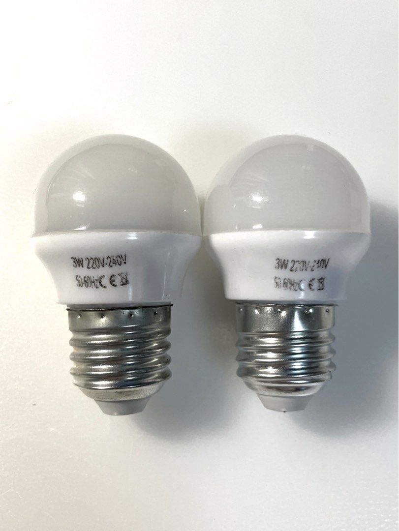 LED Plastic Light Bulb (new), Furniture & Home Living, Lighting & Fans ...