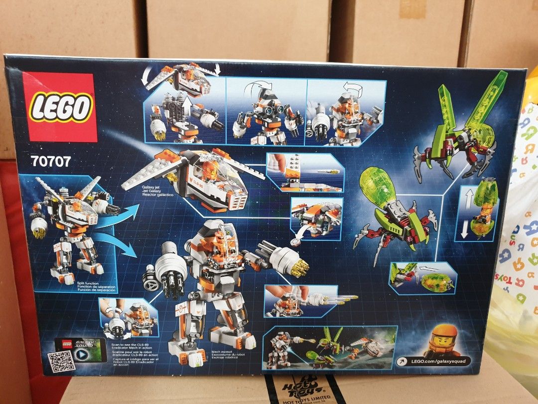 Lego 70707 Galaxy Squad CLS-89 Eradicator Mech, Hobbies & Toys, Toys ...