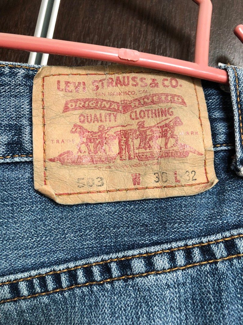 Levi's 503, Men's Fashion, Bottoms, Jeans on Carousell