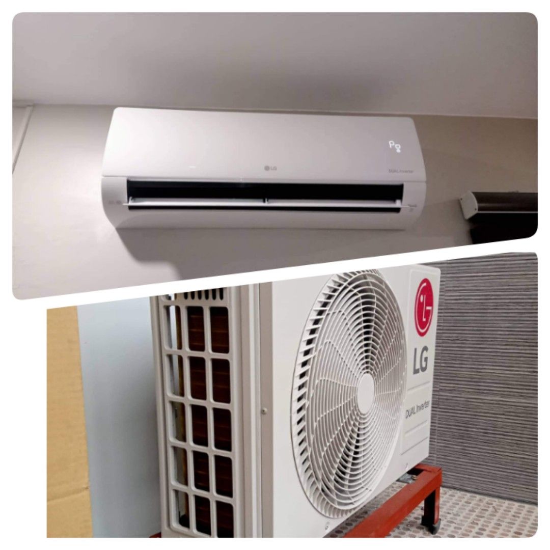 LG DUAL INVERTER SPLIT TYPE AIRCON WITH FREE INSTALLATION, TV & Home ...