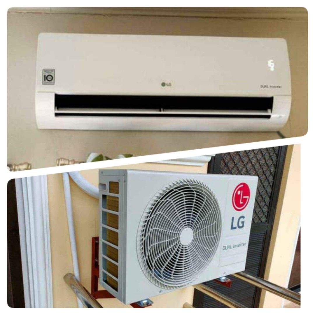 LG DUAL INVERTER THINQ WIFI SPLIT TYPE AIRCON WITH FREE INSTALLATION ...