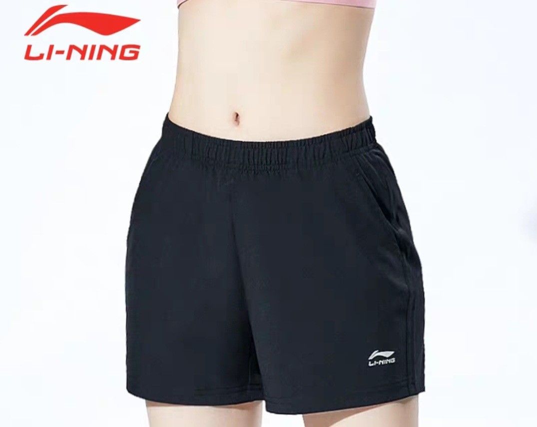 LI ning Badminton Shorts, Women's Fashion, Bottoms, Shorts on Carousell