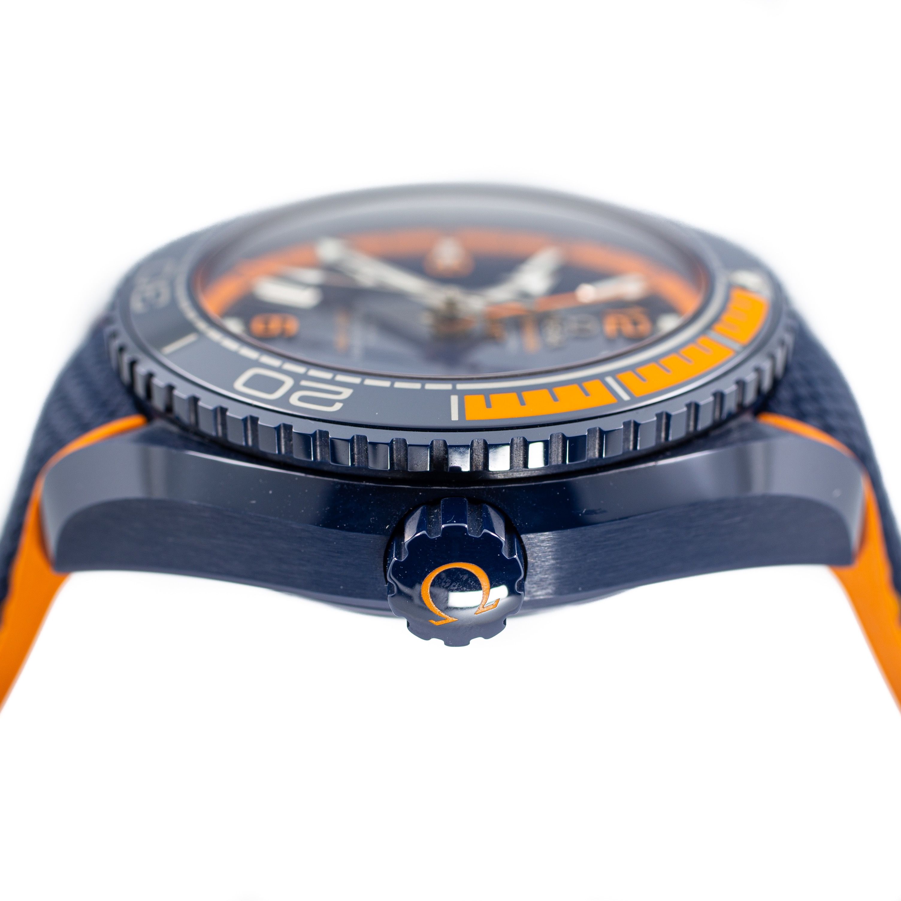 Like New Omega Seamaster Planet Ocean 600M GMT "Big Blue" Ref: 215.92 ...