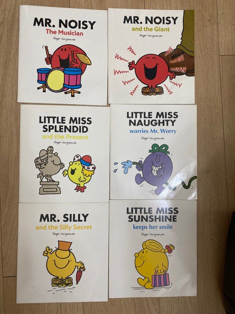 Little Miss and Mr series Big book (20x20), Hobbies & Toys, Books ...