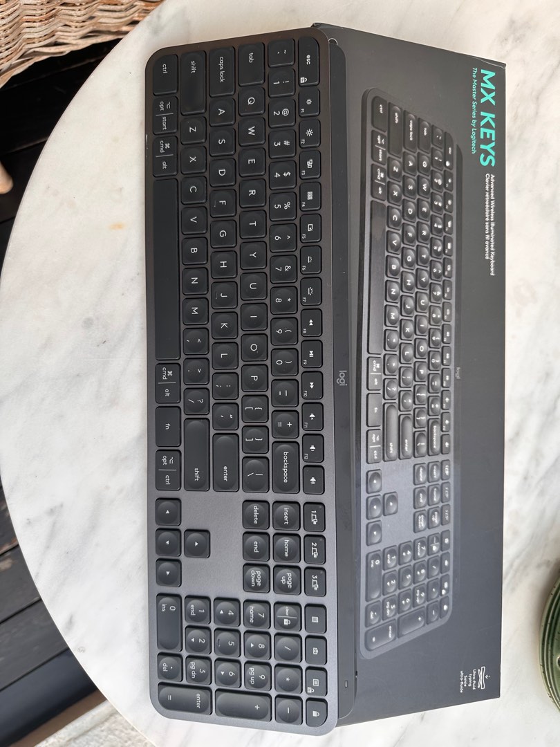 Logi MX Keys Keyboard, Computers & Tech, Parts & Accessories, Computer ...