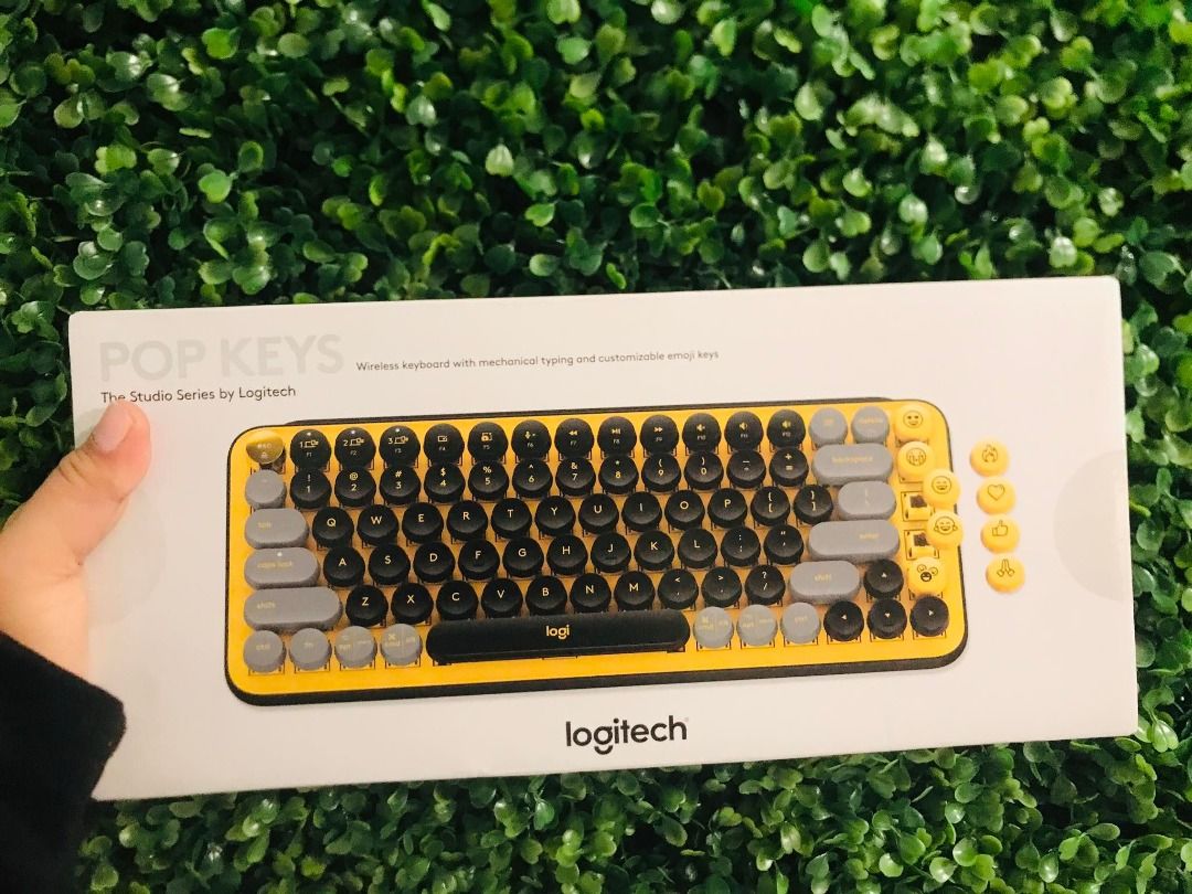 Logitech POP KEYS Mechanical Wireless Keyboard Bluetooth Logi Bolt ...