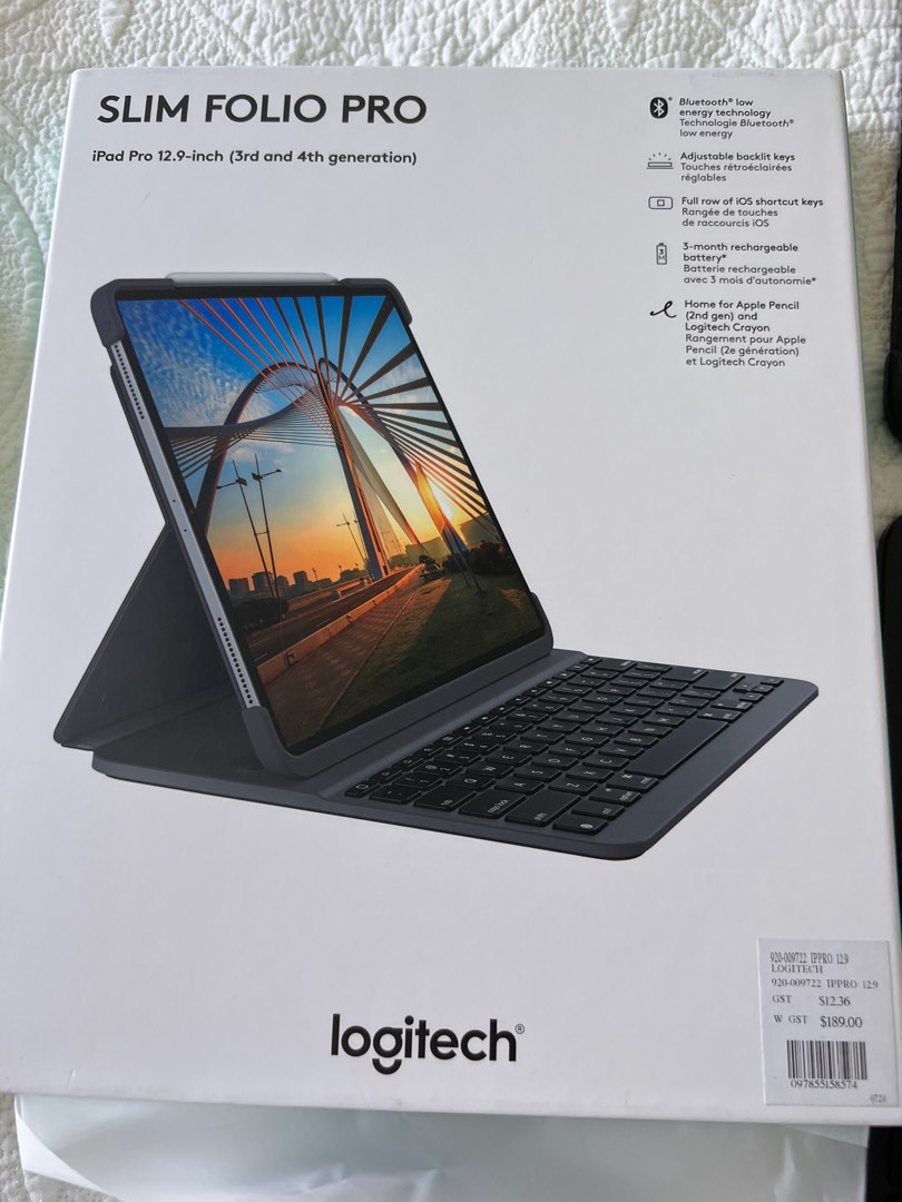 Logitech Slim Folio Pro Mobile Phones Gadgets Mobile Gadget Accessories Other Mobile