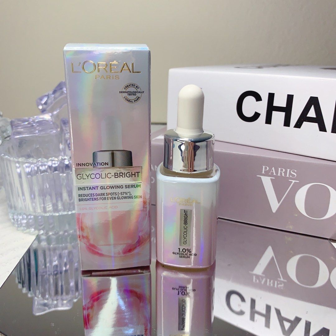 Loreal Paris Glycolic Bright Instant Glowing Face Serum - 15ml Loreal ...