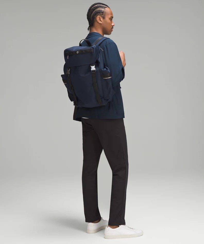 Lululemon Wunderlust Backpack 25L in Navy Blue, Women's Fashion, Bags ...