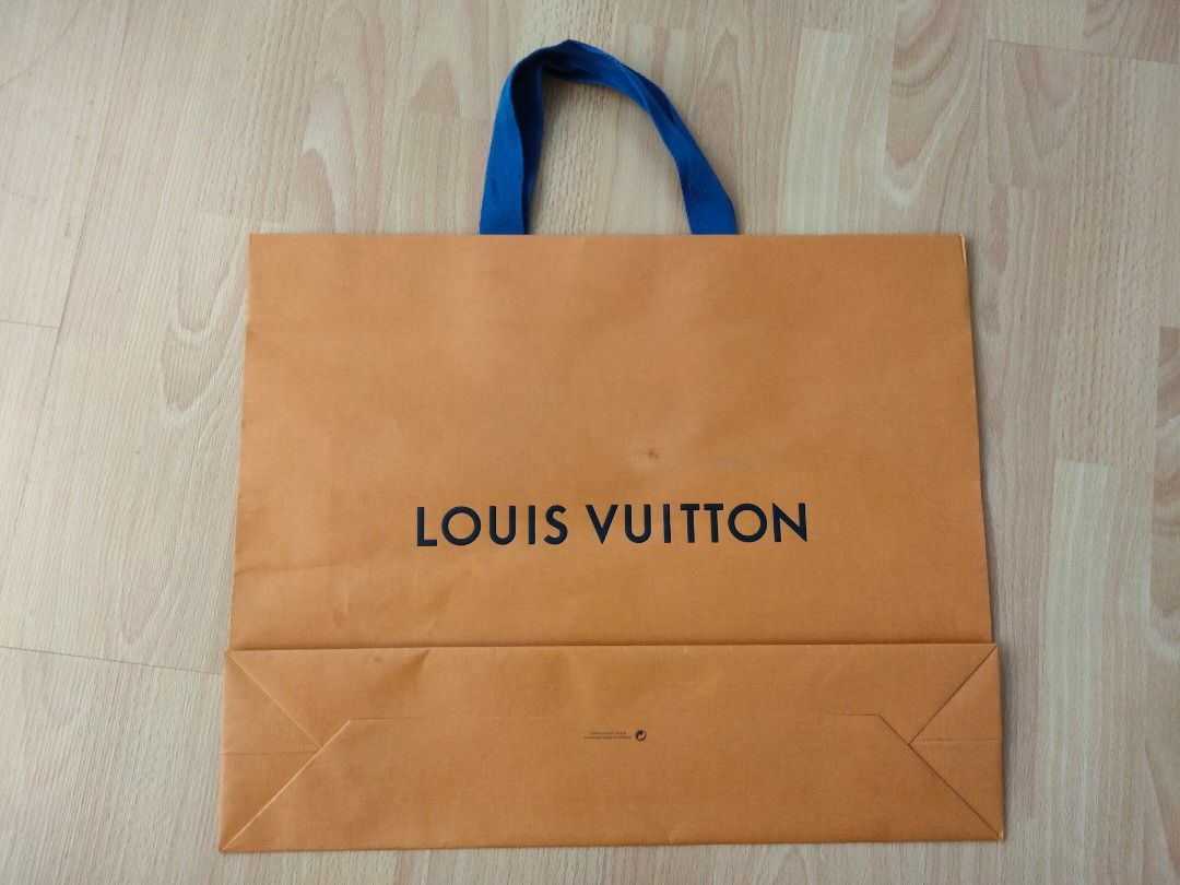 LV paper bag, Luxury, Accessories on Carousell