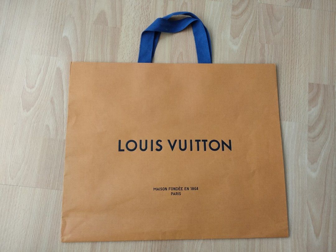 LV paper bag, Luxury, Accessories on Carousell