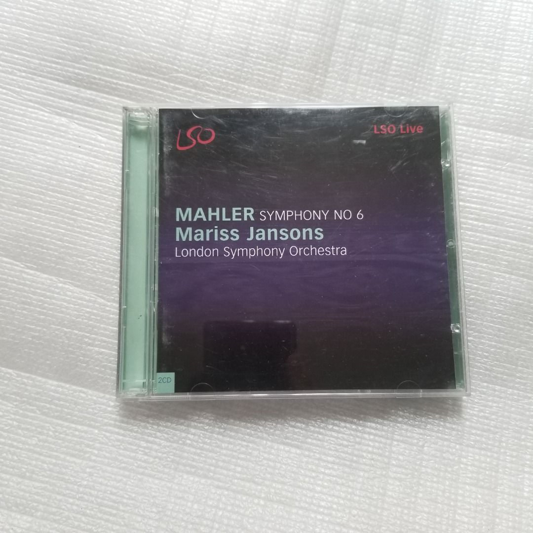 Mahler - Symphony No.6 (Jansons, LSO Live英國版2CD), 興趣及遊戲, 音樂樂器 & 配件, 音樂與媒體 - CD 及 DVD - Carousell