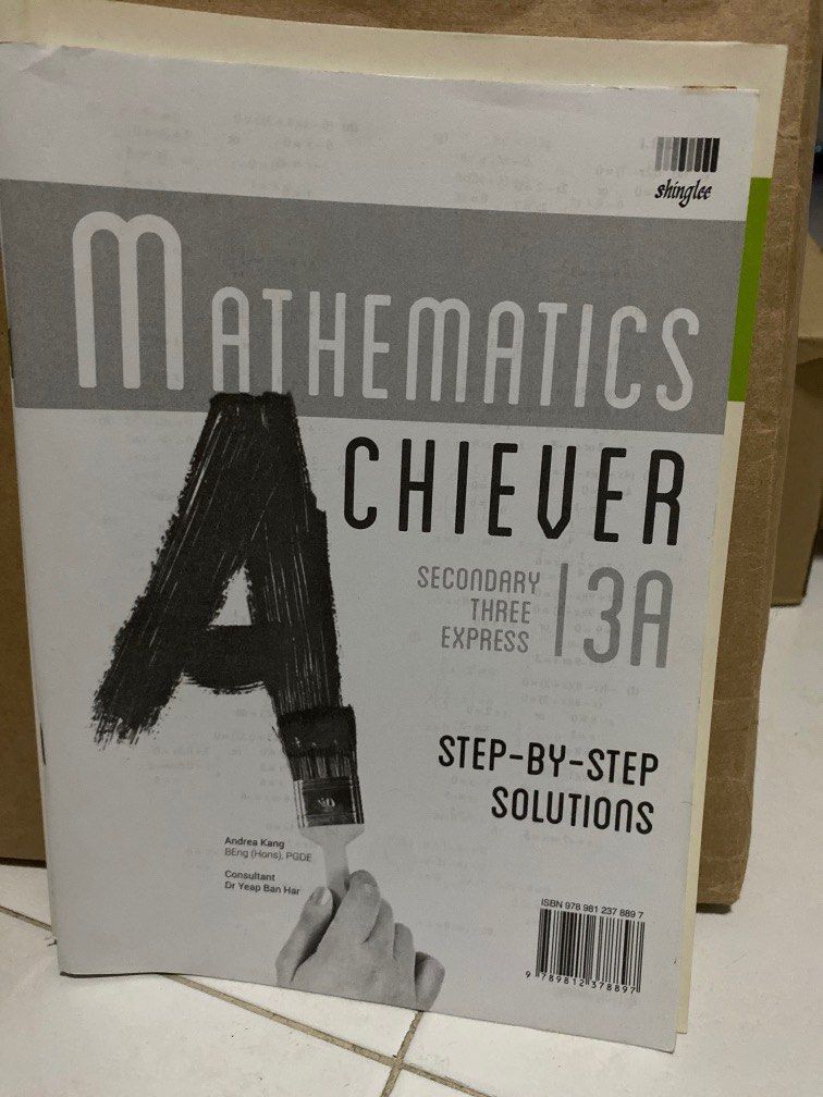 Math Achiever Sec 3 Assessment Book, Hobbies & Toys, Books & Magazines, Assessment Books on ...