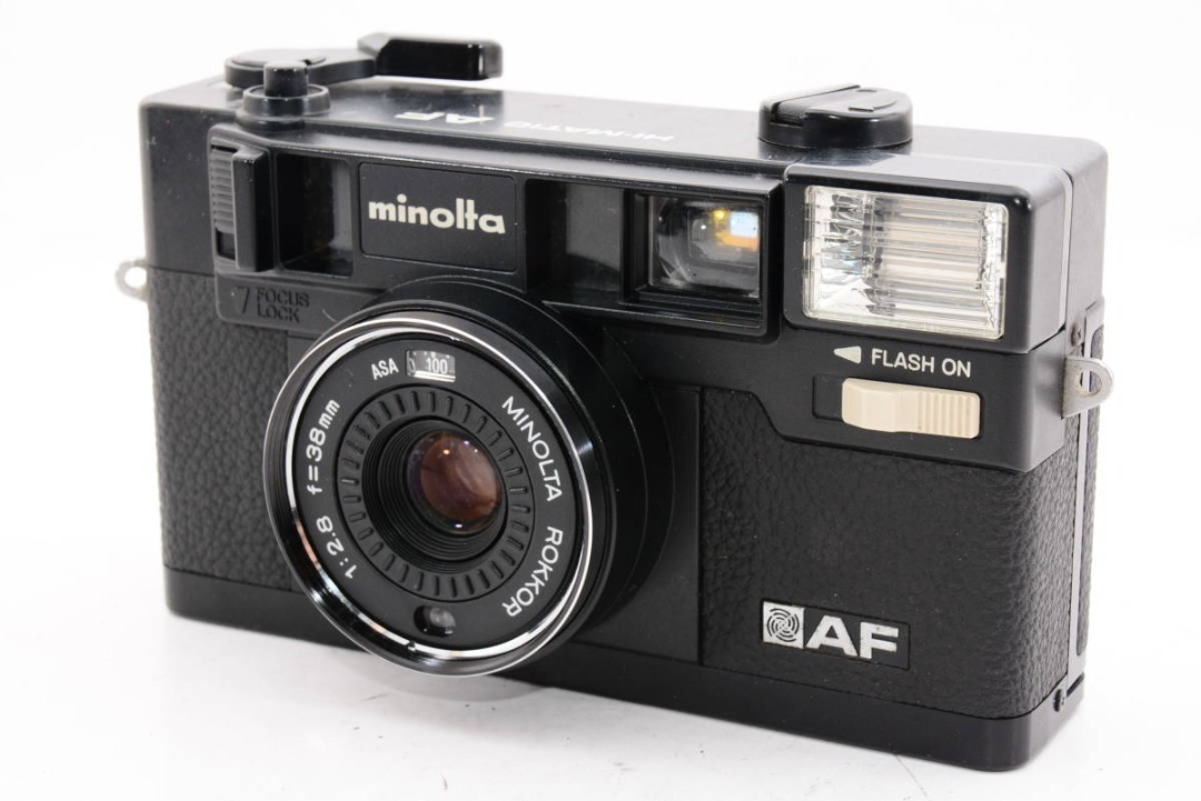 [BMC] Minolta Hi-Matic AF (38mm F2.8) 35mm Film Compact (used ...