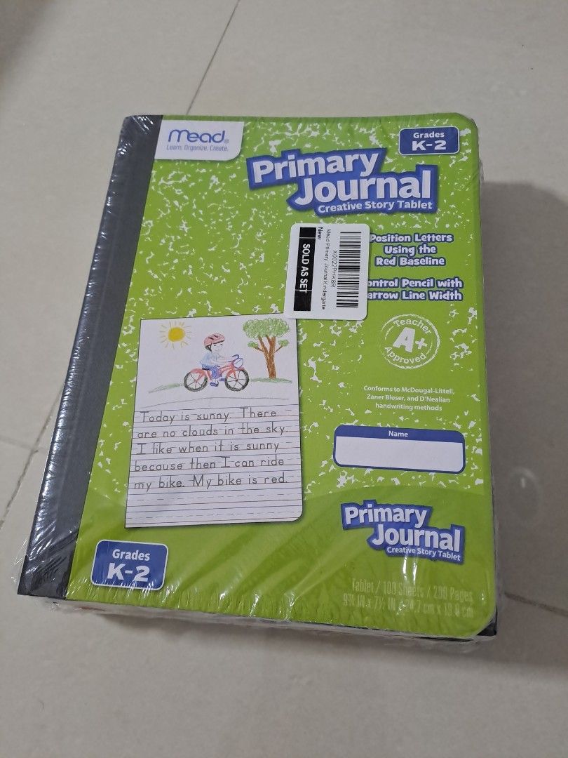 Mead Primary Journal k-2, Hobbies & Toys, Stationery & Craft ...
