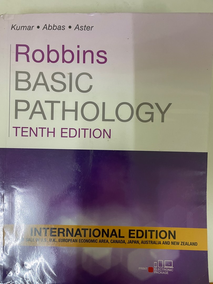 Robbins Basic Pathology Medical Textbook, Hobbies & Toys, Books ...
