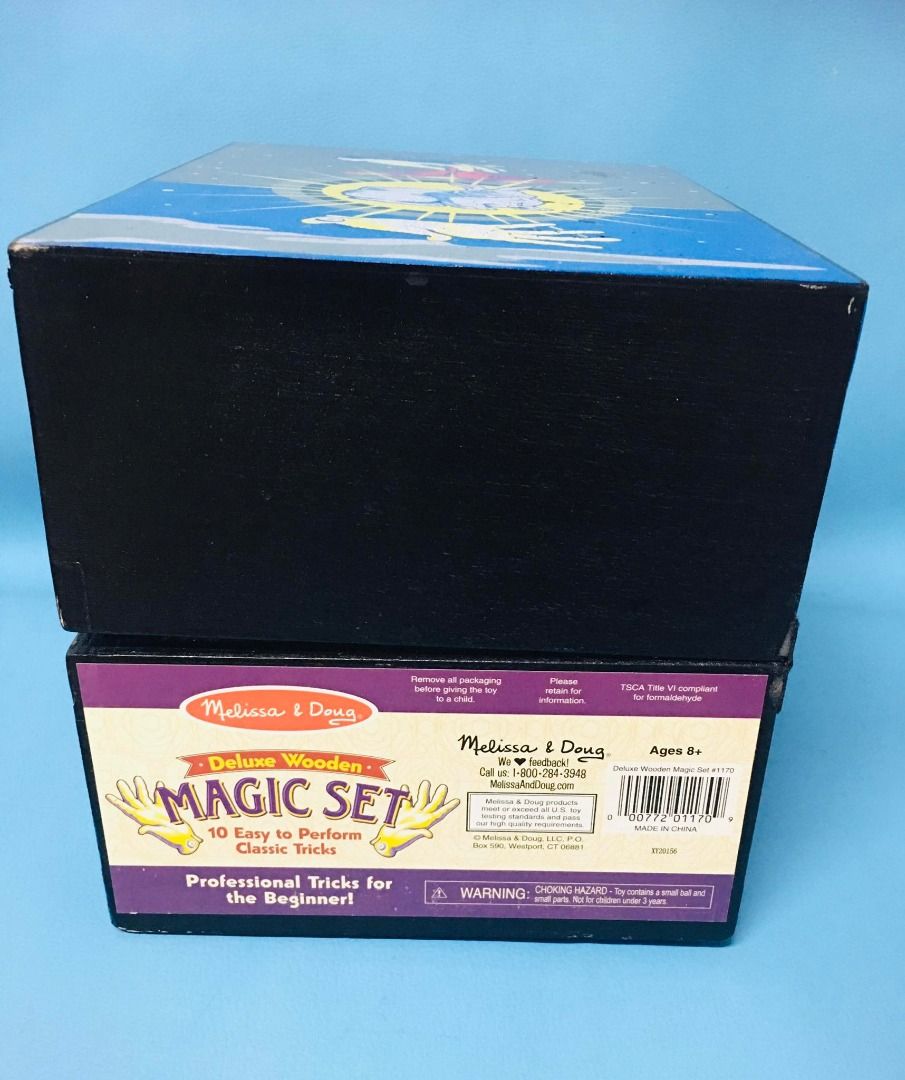 Melissa & Doug Deluxe Wooden Magic Set, Hobbies & Toys, Toys & Games on ...