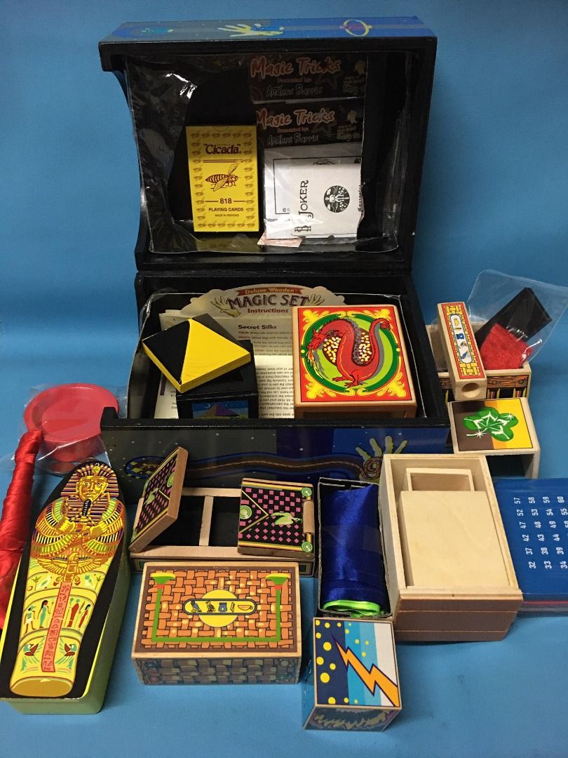 Melissa Doug Deluxe Wooden Magic Set Hobbies Toys Toys Games On