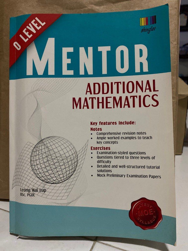 Mentor Additional Math Assesment Book (Olevel), Hobbies & Toys, Books & Magazines, Assessment ...