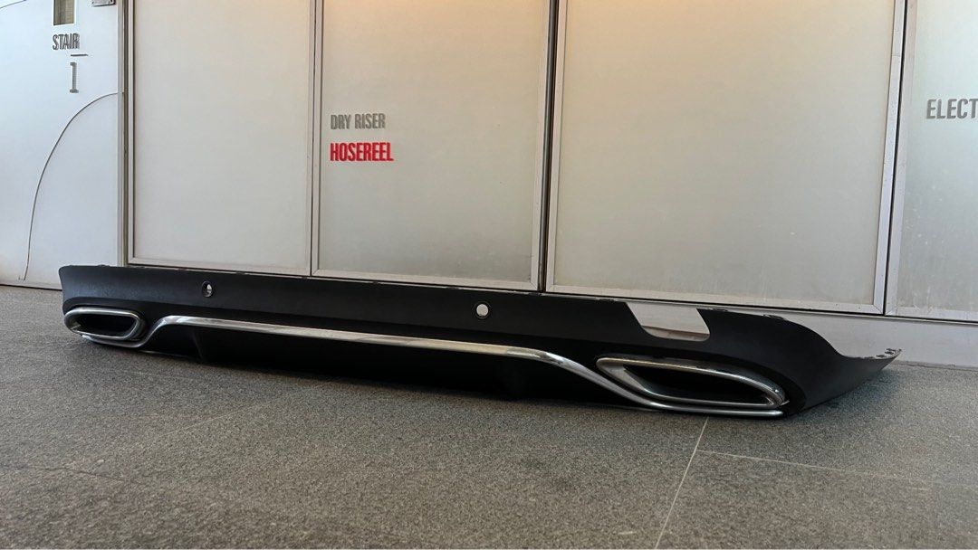 Mercedes CLS original rear diffuser (C257), Car Accessories ...