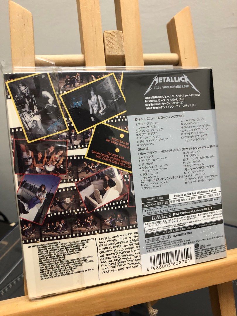 Metallica Double Disc CD, Hobbies & Toys, Music & Media, CDs & DVDs on ...