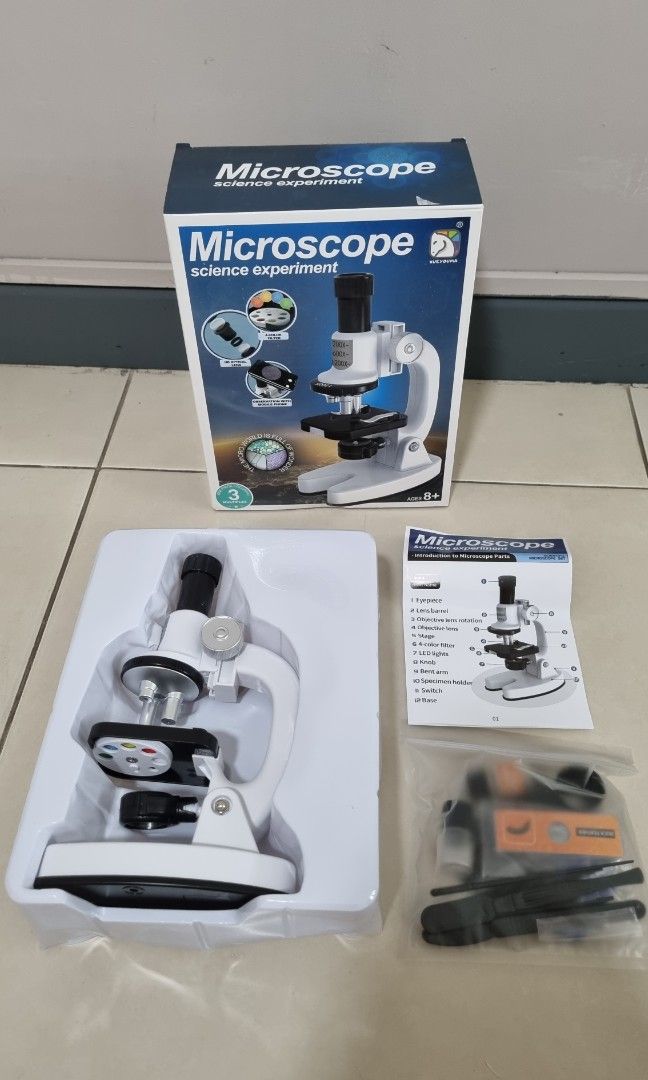 Microscope Science Experiment, Hobbies & Toys, Toys & Games on Carousell