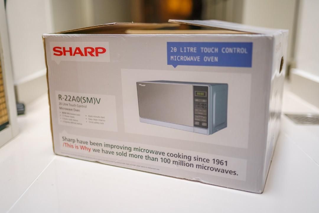 [Microwave] SHARP - R-22A0(SM)V - 20 Litre Touch Control Microwave Oven ...