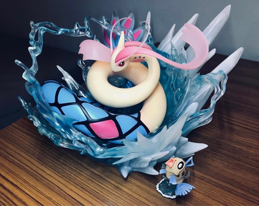 Milotic Figurine Figure, Hobbies & Toys, Toys & Games on Carousell