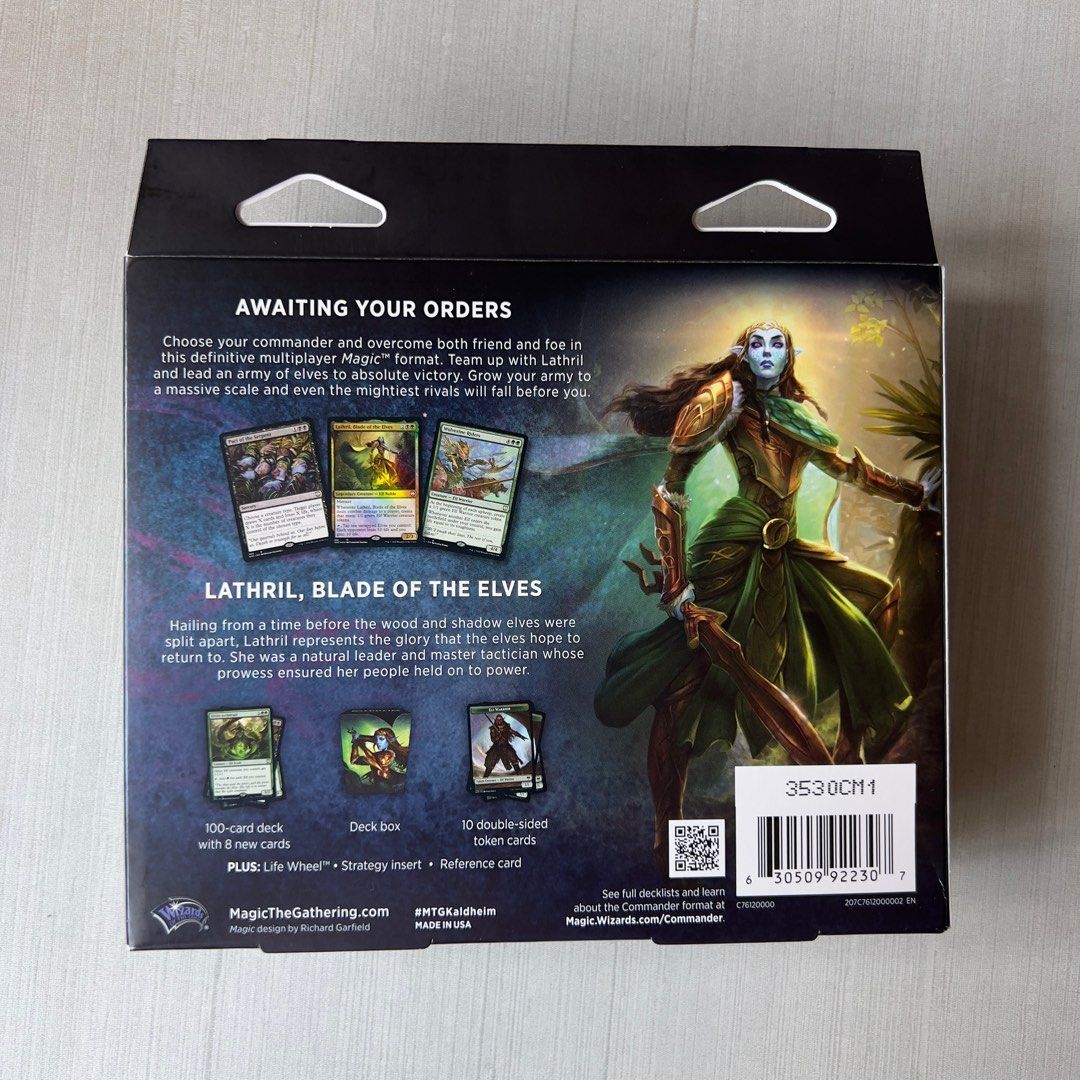 MTG Elven Empire Precon Sealed, Hobbies & Toys, Toys & Games on Carousell