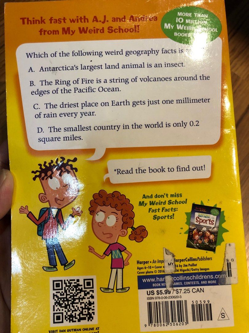 My Weird School Fast Facts Geography Book Hobbies Toys Books my-weird-school-fast-facts-geography-book-hobbies-toys-books