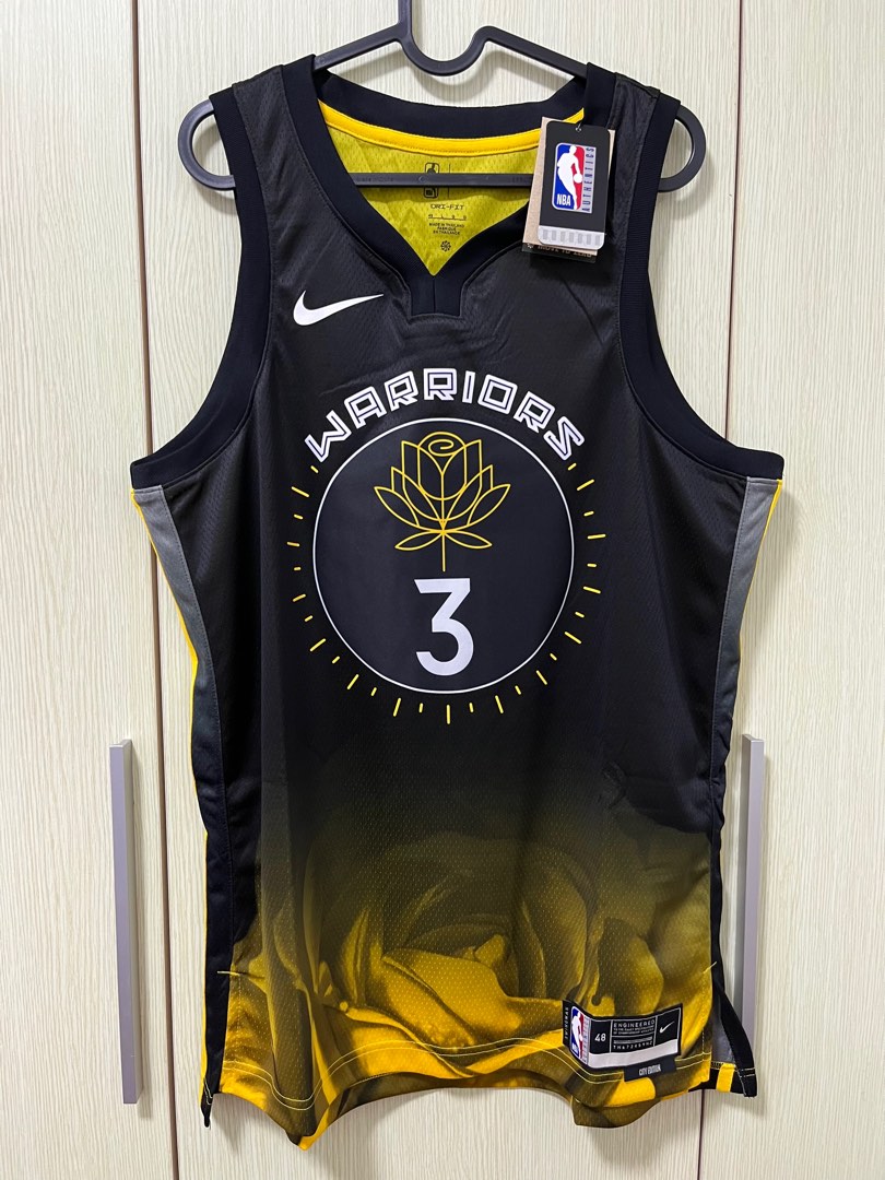 Authentic Nike Jordan Poole Warriors City Edition NBA Jersey, Men's ...