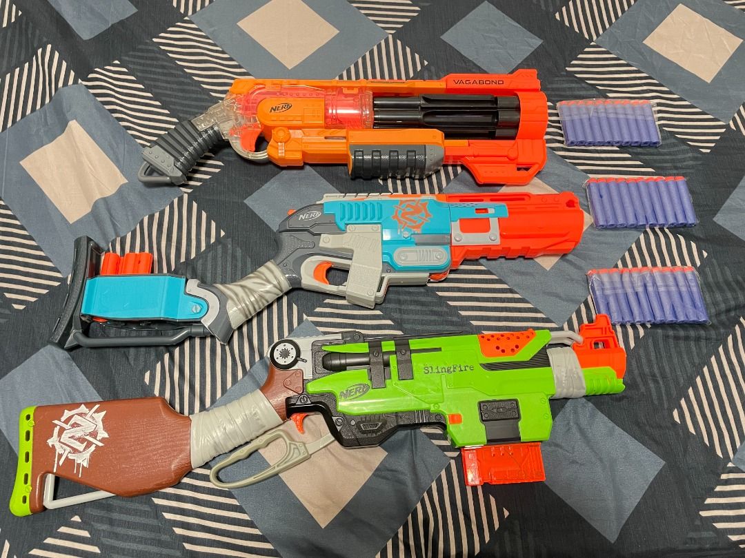 Neft Guns Vagabond, Slingfire & Sledgefire Blaster, Hobbies & Toys ...