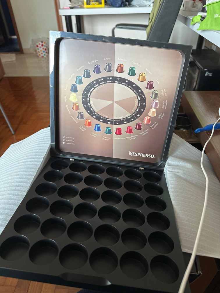 Nespresso discovery box coffee display, TV & Home Appliances, Kitchen ...