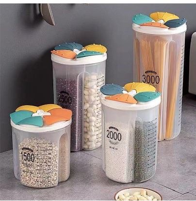 New Colour Multi-Compartment Storage Container | Spaghetti | Cereal ...