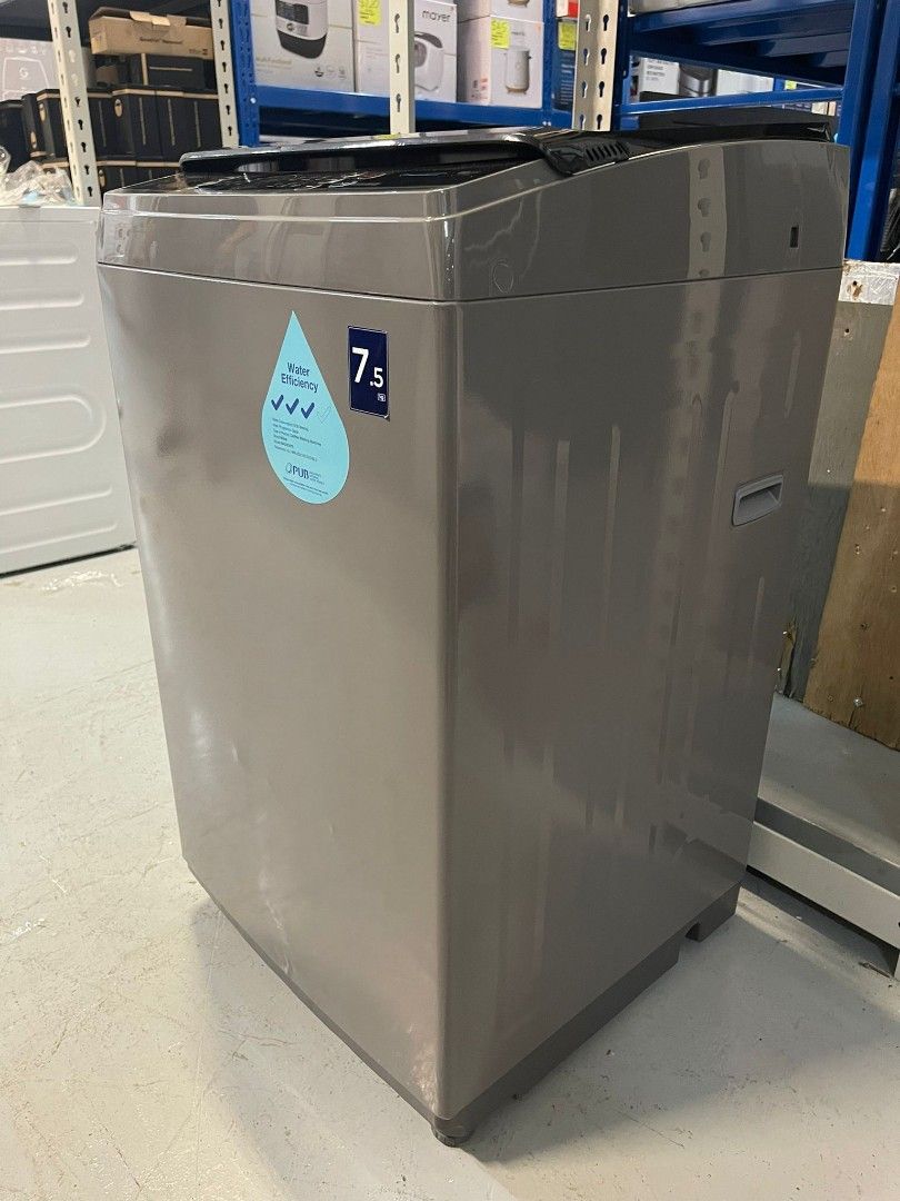 🔥New🔥MIDEA 7.5KG TOP LOAD WASHING MACHINE LUNAR DIAL SERIES MA200W75 ...