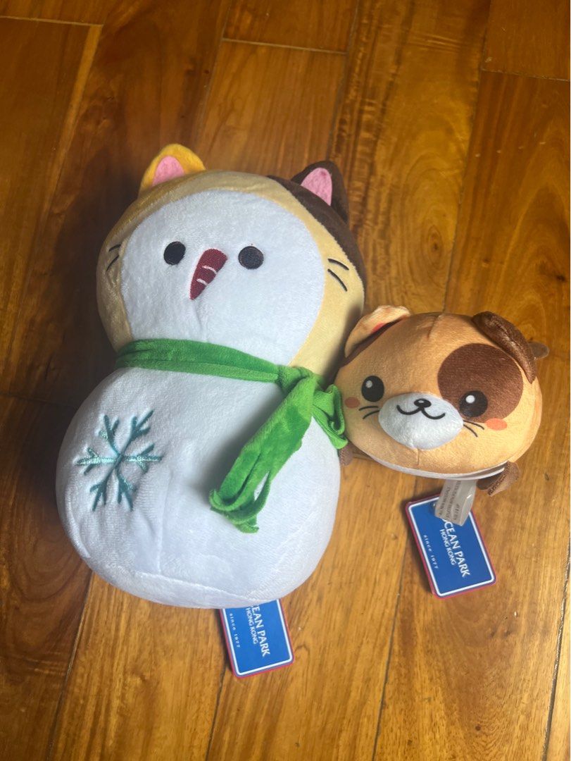 Ocean Park Hong kong plush toys set, Babies & Kids, Infant Playtime on ...