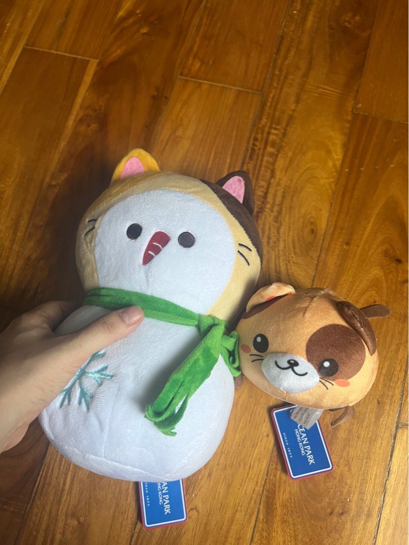 Ocean Park Hong kong plush toys set, Babies & Kids, Infant Playtime on ...