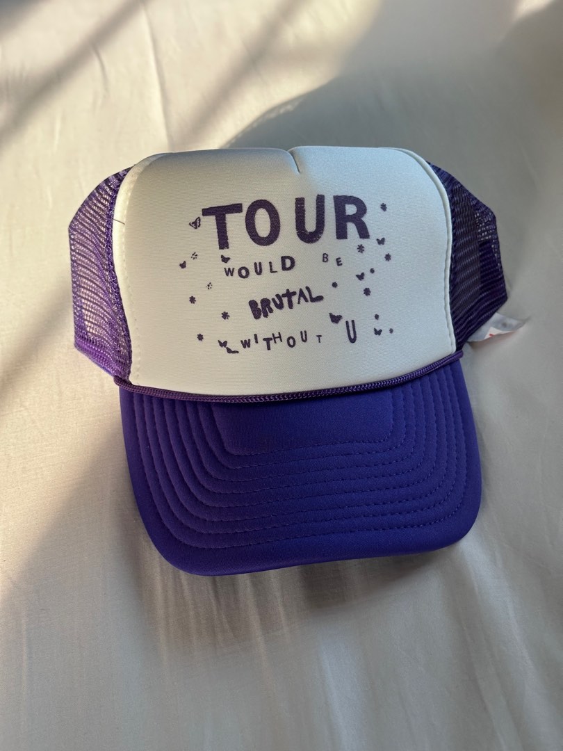 Olivia Rodrigo SOUR Tour Trucker Hat, Men's Fashion, Watches ...