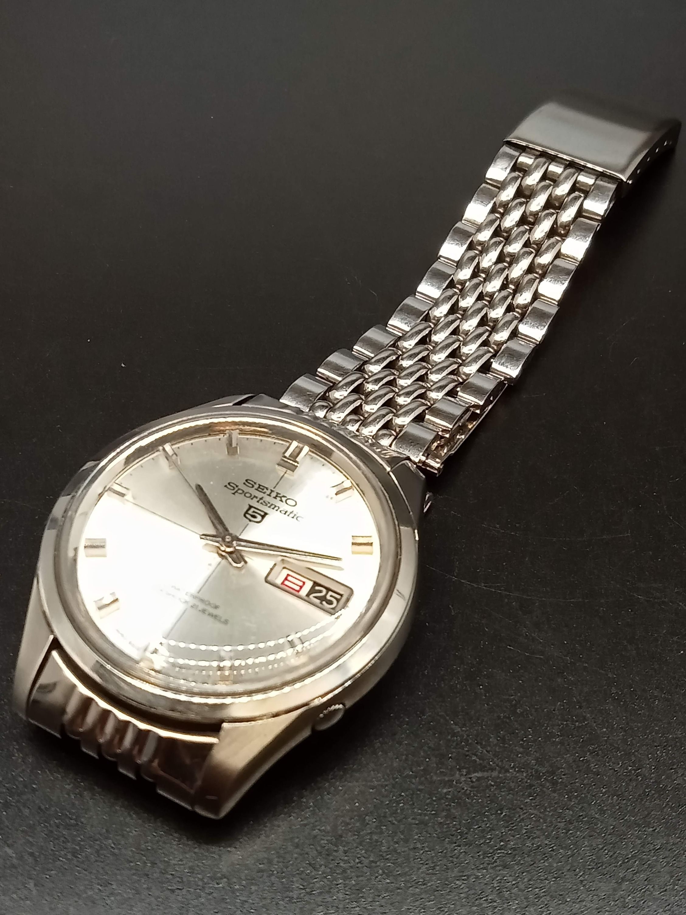 OMG Rare! COLLECTORS ITEM! Vintage May 1966 Seiko 5 6619-8110 Sportsmatic JDM 21J Automatic ...