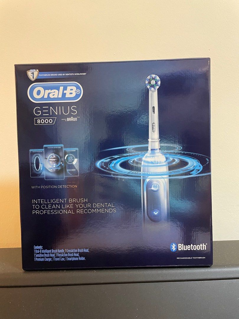 Oral B Genius 8000 Electric Toothbrush, Beauty & Personal Care, Oral ...