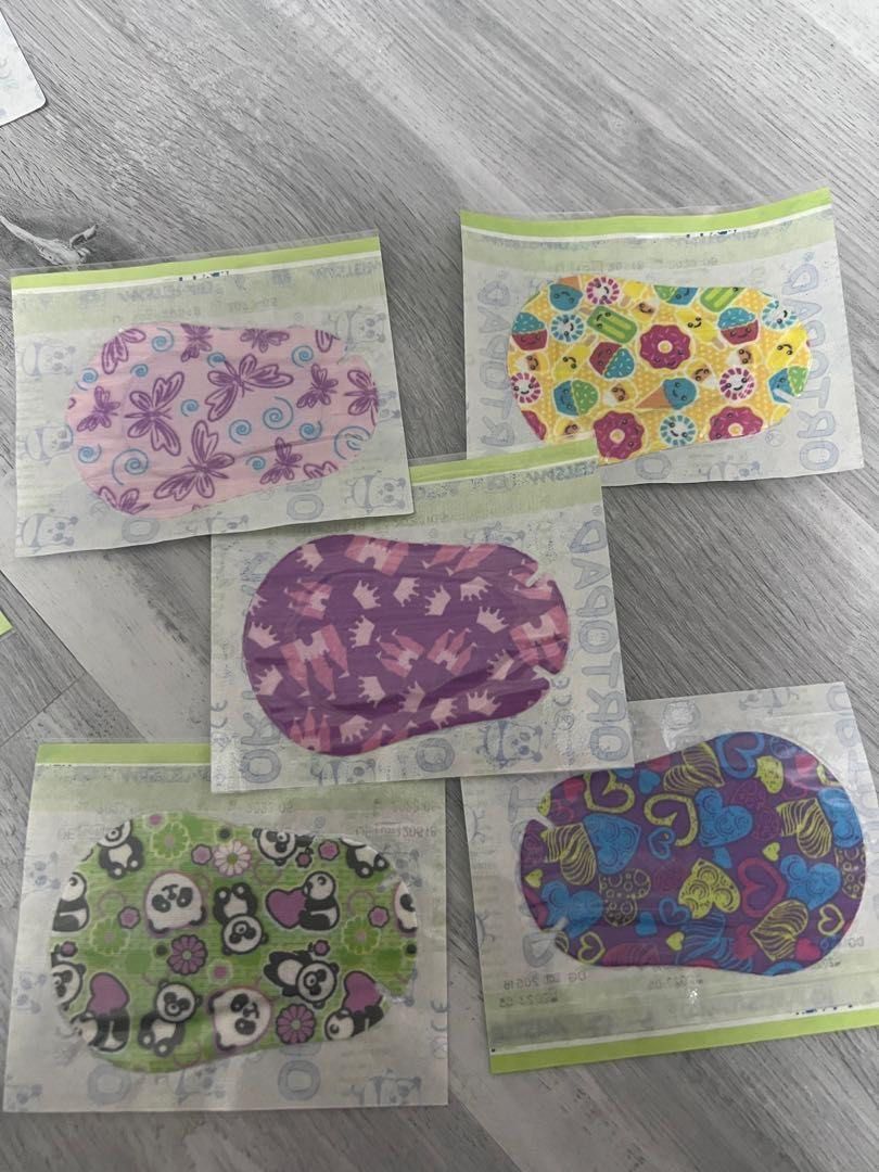 Ortopad Orthoptic Eye Patch Girl - Regular, Health & Nutrition ...