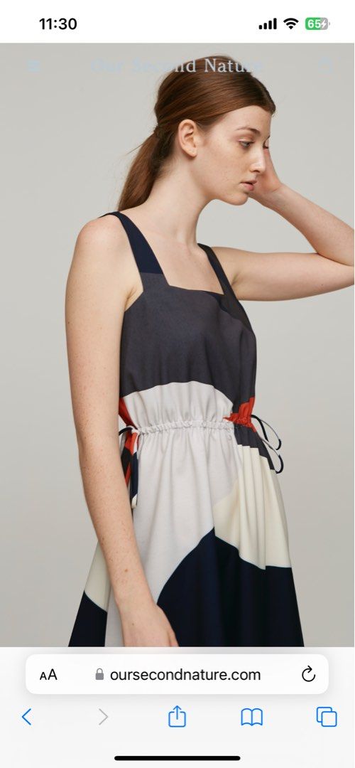 Osn Roadmap Square Neck Midi Dress Womens Fashion Dresses And Sets Dresses On Carousell